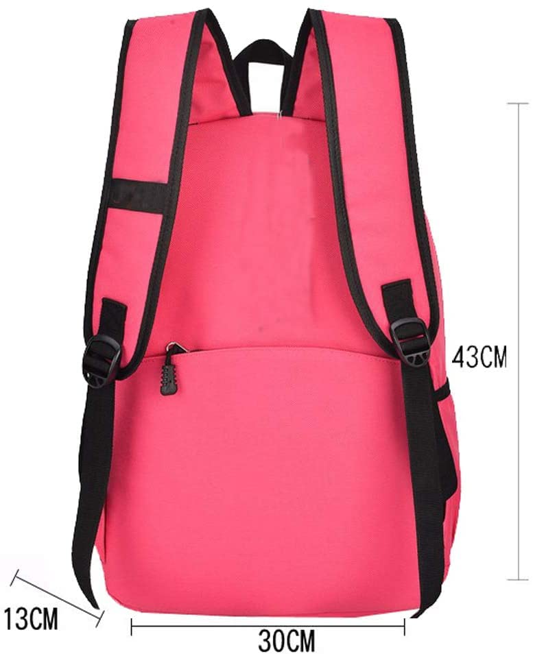 Hotmiss College Student Cute Cat Ear Canvas School Laptop Backpack Bags for Boys Girls Lightweight Daypack Travel Bag