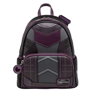 loungefly marvel hawkeye cosplay mini backpack