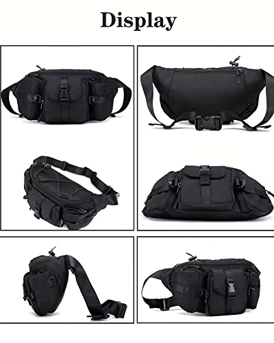 Chenstabar Sling Bag Chest Shoulder Backpack Small Men Crossbody Shoulder Bag Multipurpose Fanny Pack for Wallet Phone (Snap)