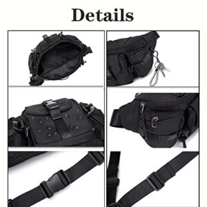 Chenstabar Sling Bag Chest Shoulder Backpack Small Men Crossbody Shoulder Bag Multipurpose Fanny Pack for Wallet Phone (Snap)