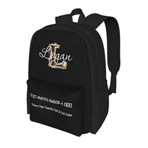 Custom School Bag,Customized Large Capacity Travel Knapsack,Personalized Photo & Text & Logo,SchoolBag Suitable For Women Men