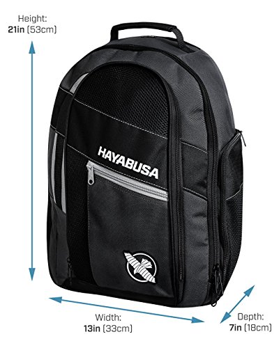 Hayabusa Ryoko Backpack - Black/Grey, 30L