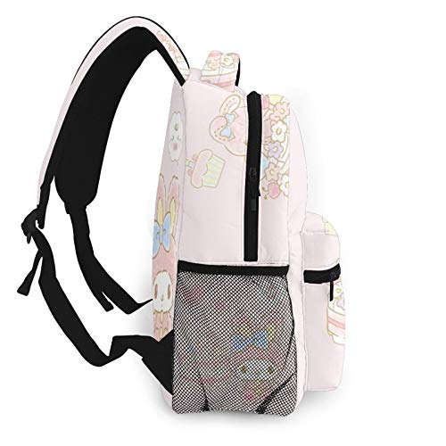 IOPIOP My -Melody Travel Laptop Backpack School Bag Casual Backpack