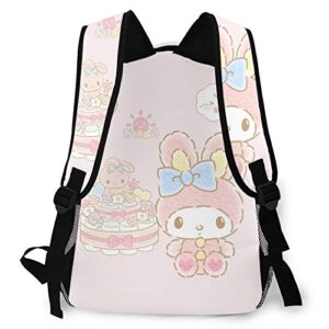 IOPIOP My -Melody Travel Laptop Backpack School Bag Casual Backpack