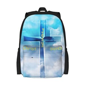 Religious Christian Faith Jesus Backpacks For Men And Women,Backpack For Students, Everyday And School Computer Bags For Gift