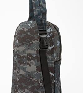 EDGE SPORTS Unisex Crossbody Sling Bag Day Bag for the Gym, Hiking, Running, Training, and Travel (Green Camo)