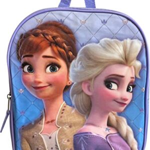 Frozen Elsa & Anna 11" Mini Backpack (Purple)