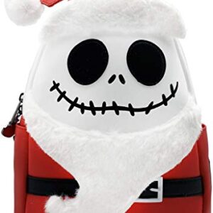 Loungefly x Disney Nightmare Before Christmas Santa Jack Cosplay Mini Backpack