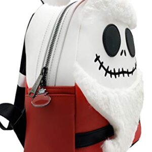 Loungefly x Disney Nightmare Before Christmas Santa Jack Cosplay Mini Backpack