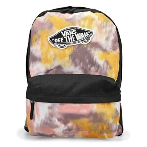 vans realm golden tie dye backpack