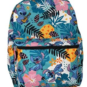 Fast Forward Lilo & Stitch 16" Backpack with all over Print