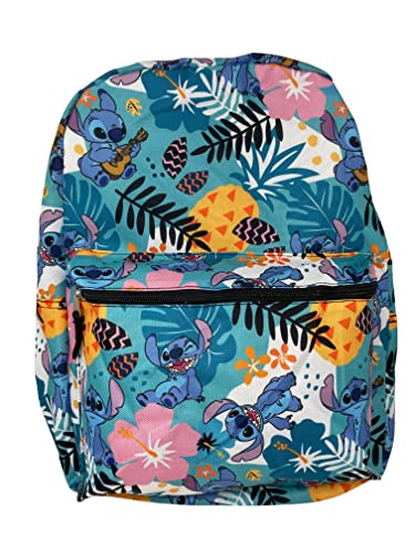 Fast Forward Lilo & Stitch 16" Backpack with all over Print