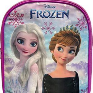 Ruz Frozen Anna And Elsa Toddler Girl 12 Inch Mini Backpack (Pink)