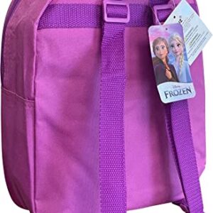 Ruz Frozen Anna And Elsa Toddler Girl 12 Inch Mini Backpack (Pink)