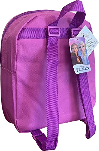 Ruz Frozen Anna And Elsa Toddler Girl 12 Inch Mini Backpack (Pink)