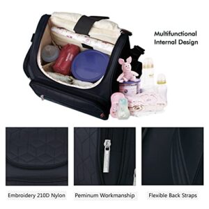 goldwheat Diaper Bag Backpack Baby Nappy Changing Bag Maternity Travel Backpack