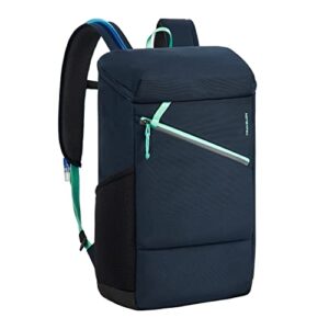 Travelon Greenlander Sustainable Anti-Theft 21L Backpack, Light Blue, 11" W x 19" H x 6.5" D