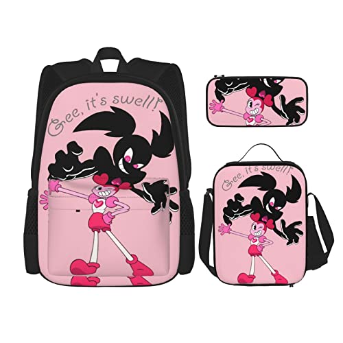 3pcs Spinel It'S Swell Backpack For Boys Girls School Bag Bookbag Travel Daypack Teens Lunch Bags Pencil Case Combination