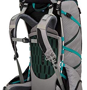 Osprey Ariel Pro 65 Women's Backpacking Backpack, Voyager Grey, X-Small