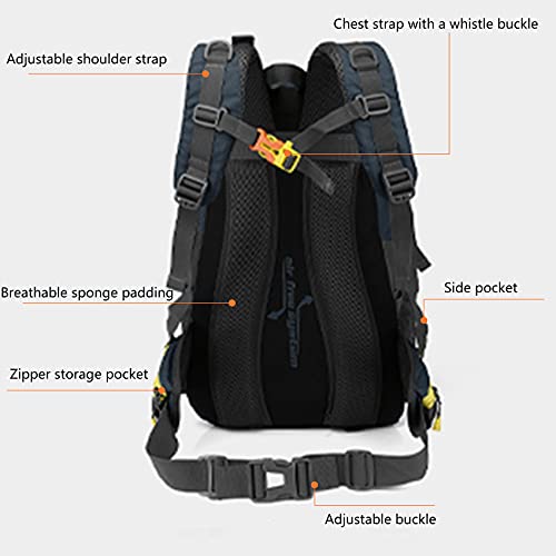 YANXUS 40L Hiking Backpack Waterproof Travel Backpack Lightweight Camping Backpack for Men Outdoor Backpack for Women Hiking Daypacks for Travel, Climbing, Camping