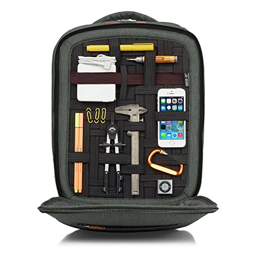 Cocoon Innovations MCP3402GF Graphite 15" Backpack with Built-in Grid-IT!® Accessory Organizer (Graphite Gray)