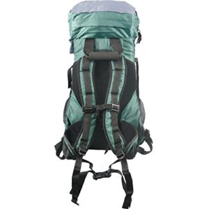 K-Cliffs 53L Medium Hiking Backpack Camping Daypack w/Internal Aluminum Support