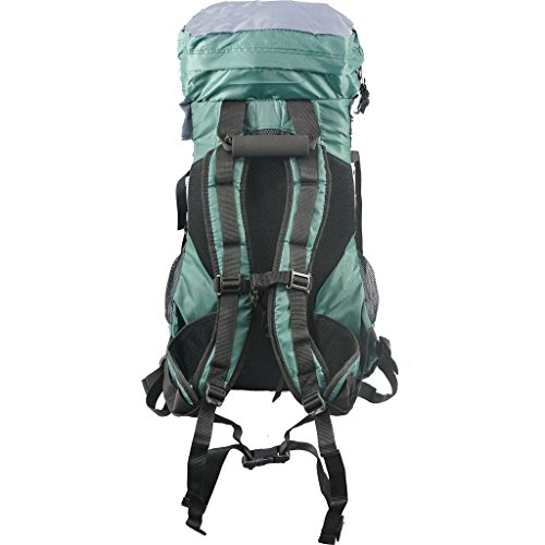 K-Cliffs 53L Medium Hiking Backpack Camping Daypack w/Internal Aluminum Support