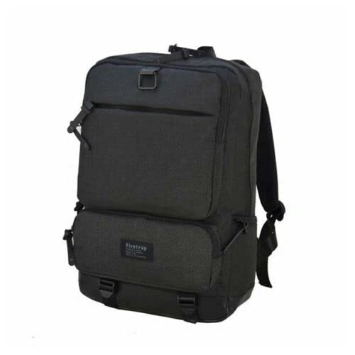 Firetrap Kingdom Backpack - Black, Large Fits 17'' Laptop