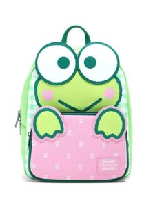 loungefly keroppi 3d gingham mini backpack