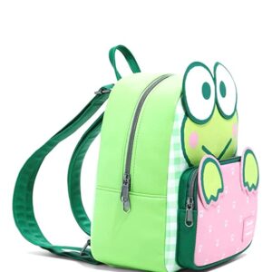 Loungefly Keroppi 3D Gingham Mini Backpack