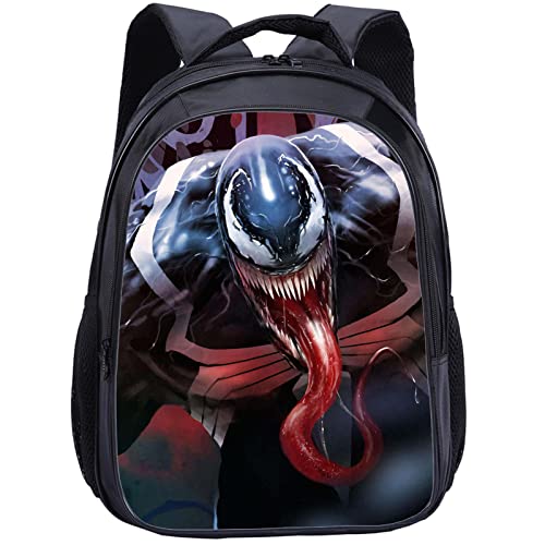 KBIKO-zxl Teens Venom Backpack-Boys Girls Back to School Bookbag Outdoor Travel Bag Lightweight Laptop Daypack