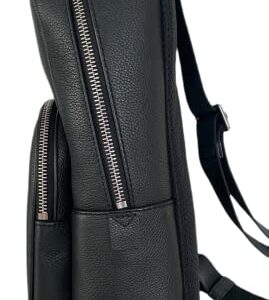 Michael Kors Cooper Commuter Sling Pack Embossed Leather Backpack