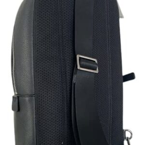 Michael Kors Cooper Commuter Sling Pack Embossed Leather Backpack