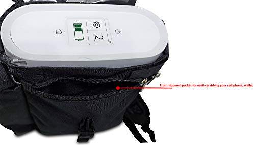 Backpack for Philips Respironics SimplyGo Min POC (only fits the SimplyGo mini, not the regular) Carrying Holder Backpack for both standard & extended batteries