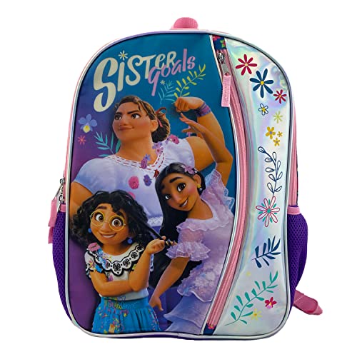 Bioworld Encanto 16 Inches Large School Backpack- Sister Goals