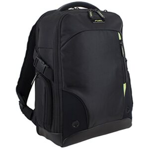 fuel tech scansmart backpack tsa friendly flatbed laptop compartment, black