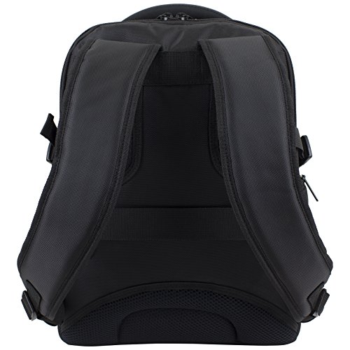 Fuel Tech ScanSmart Backpack TSA Friendly Flatbed Laptop Compartment, Black