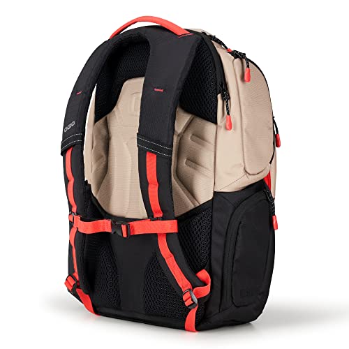 OGIO Renegade Pro Backpack, Tan/Blue/Red, 26 Liter