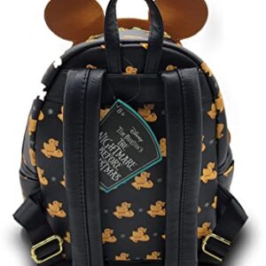 Loungefly x Disney Nightmare Before Christmas Gingerbread Scarry Teddy Mini Backpack