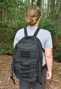 US Survival Solutions Bulletproof Backpack - Durable College & School Backpack | Waterproof Travel Backpack | Gift for Men, Women, Boys, Girls & Students, Black