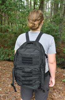 US Survival Solutions Bulletproof Backpack - Durable College & School Backpack | Waterproof Travel Backpack | Gift for Men, Women, Boys, Girls & Students, Black