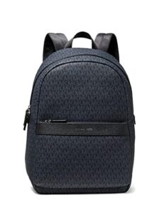 michael kors mens greyson logo backpack bag (admiral blue)