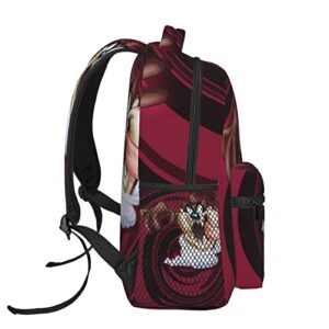 lwufnok Tasmanian Devil Taz Backpack Versatile High capacity Casual Backpack 16" for girls men boys