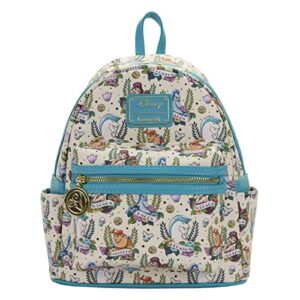 loungefly x disney hercules tattoo mini backpack