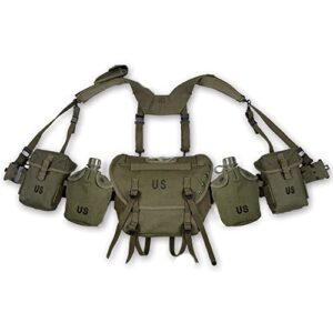 ybjbhw m1956 m1961 equipment vietnam war equipment replica ww2 us army korean war1956 long pouch 1956 bag kettle belt straps