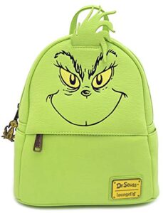 loungefly x dr. seuss the grinch cosplay mini backpack