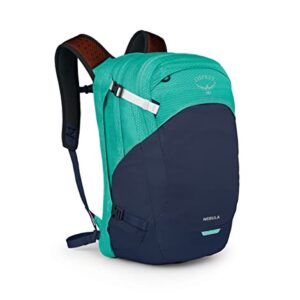 Osprey Nebula 32 Laptop Backpack, Reverie Green/Cetacean Blue