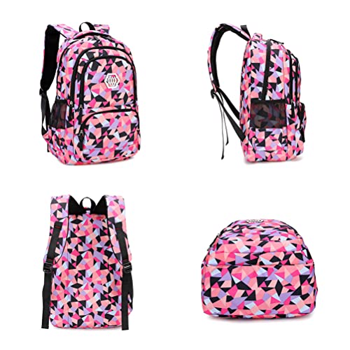 Kids School Bag with Lunch Bag and Pencil Case Elementary School Backpacks for Teen Girls 3 in 1 Backpack Sets