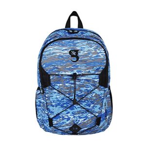 geckobrands impact backpack, ocean geckoflage