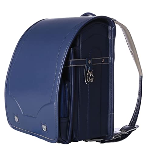 Randoseru automatic Lock Japanese school bags for girls boys Senior PU leather light weight Rain Cover